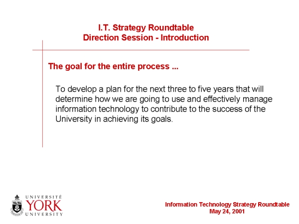 I.T. Strategy Roundtable