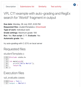 Virtual Programming Lab: Basic Examples | Prof. James Andrew Smith's Blog